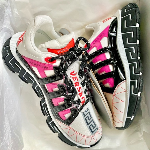 Versace | Shoes | Versace Trigreca Womens Sneaker | Poshmark